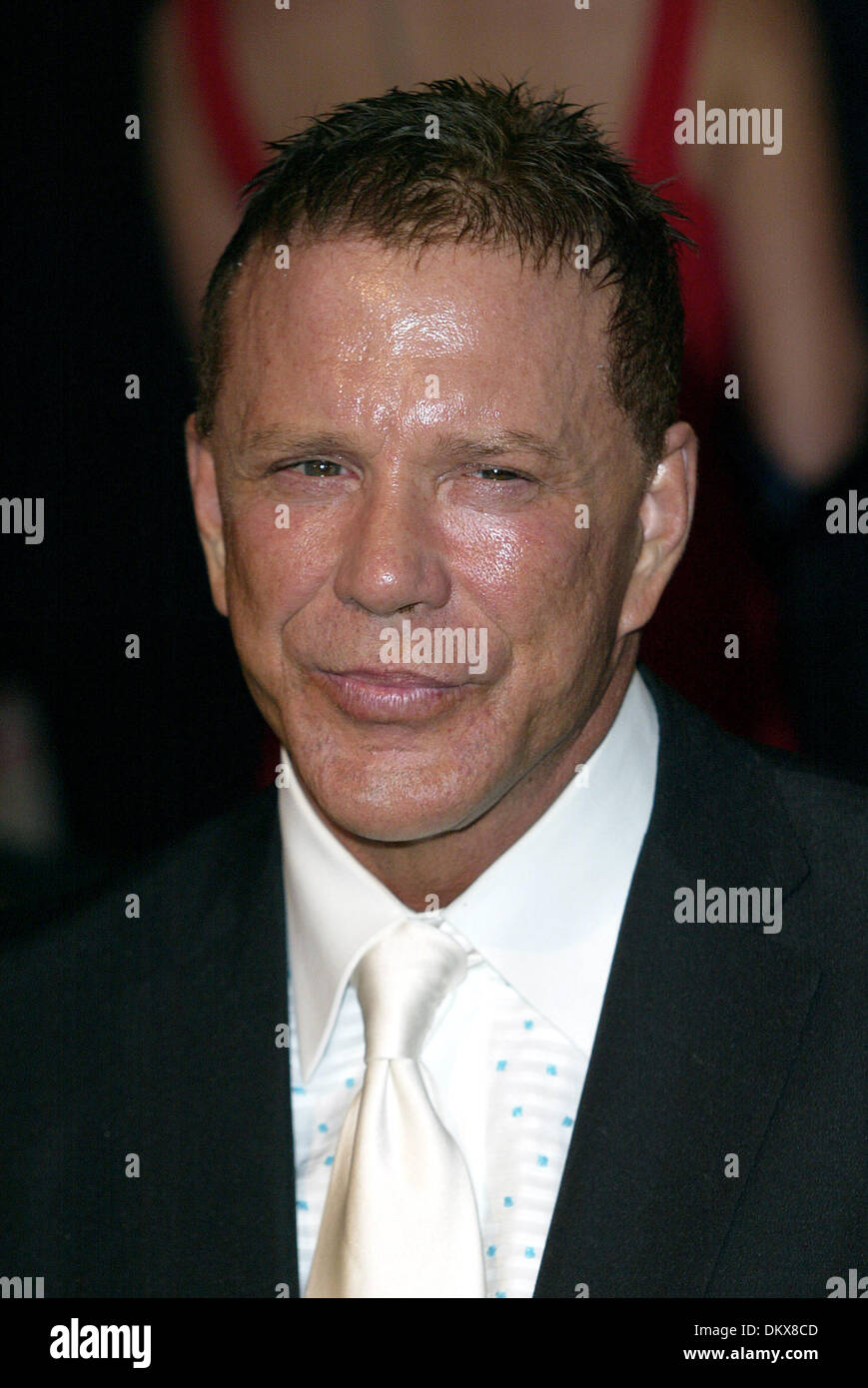 Mickey Rourke Actor A Beverly Hills Los Angeles Stock Photos & Mickey ...