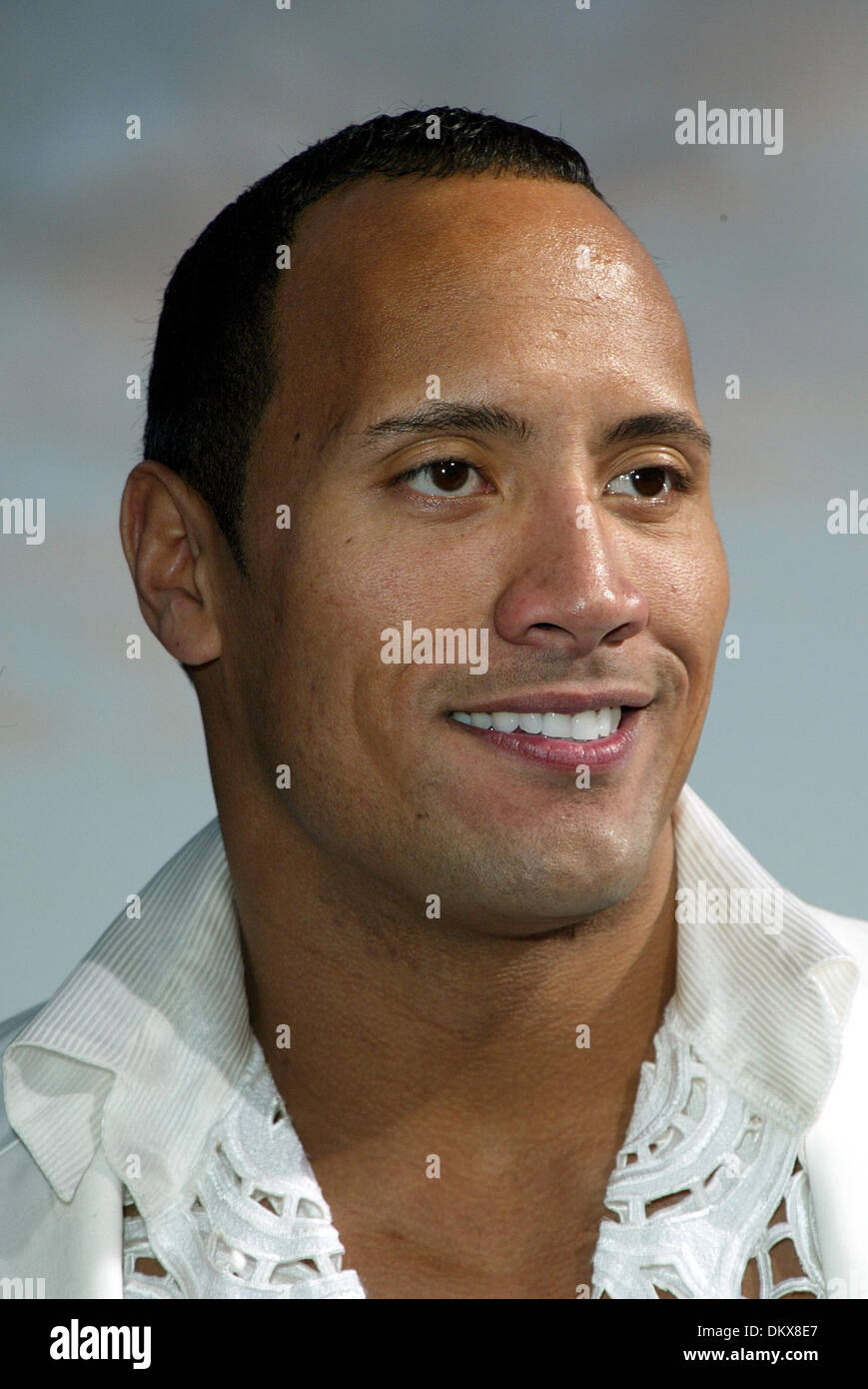 THE ROCK.WWF WRESTLER & ACTOR.SA.UNIVERSAL , LOS ANGELES, U.17/04/2002 ...