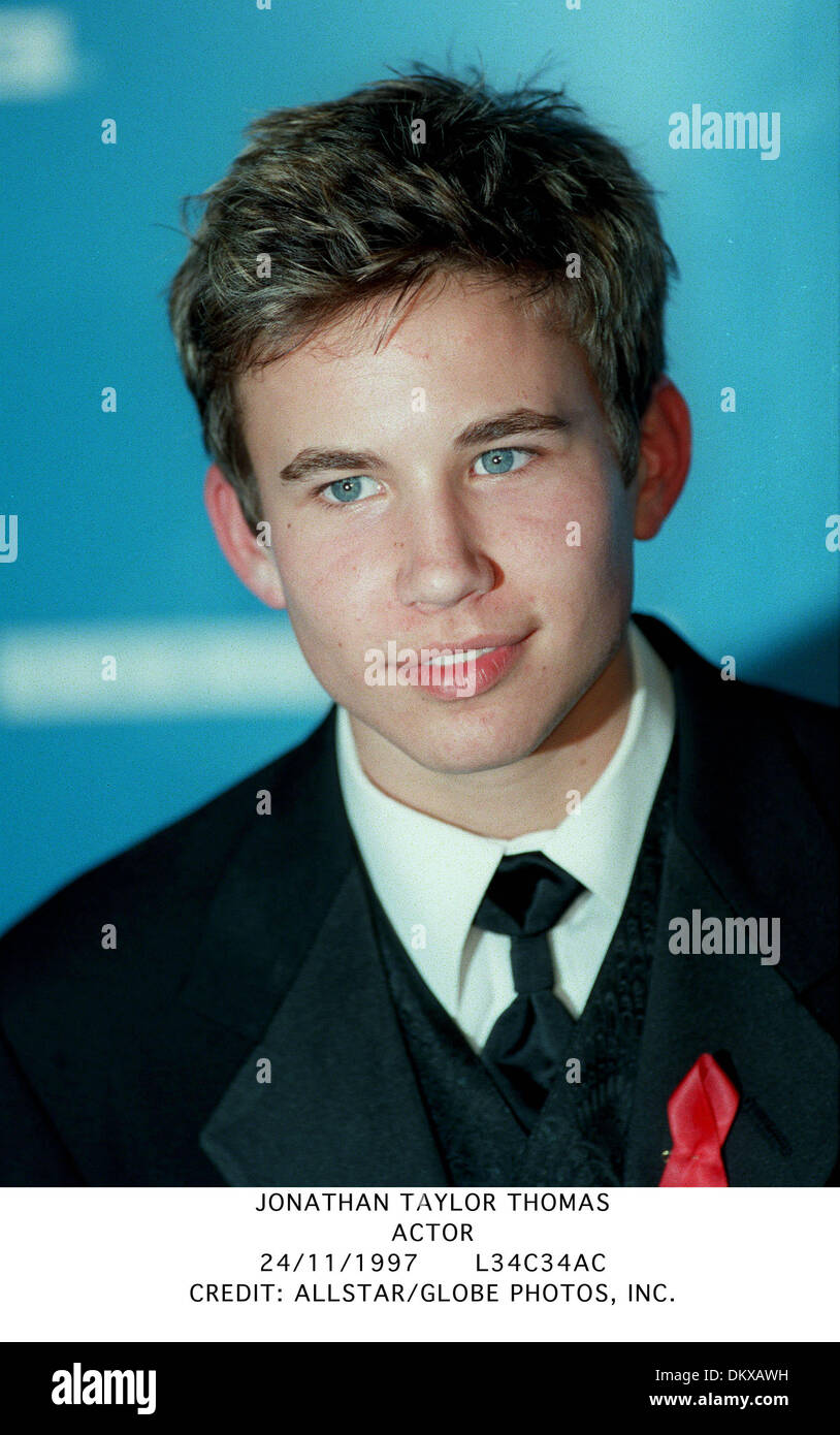 JONATHAN TAYLOR THOMAS.ACTOR.24/11/1997.L34C34AC Stock Photo - Alamy