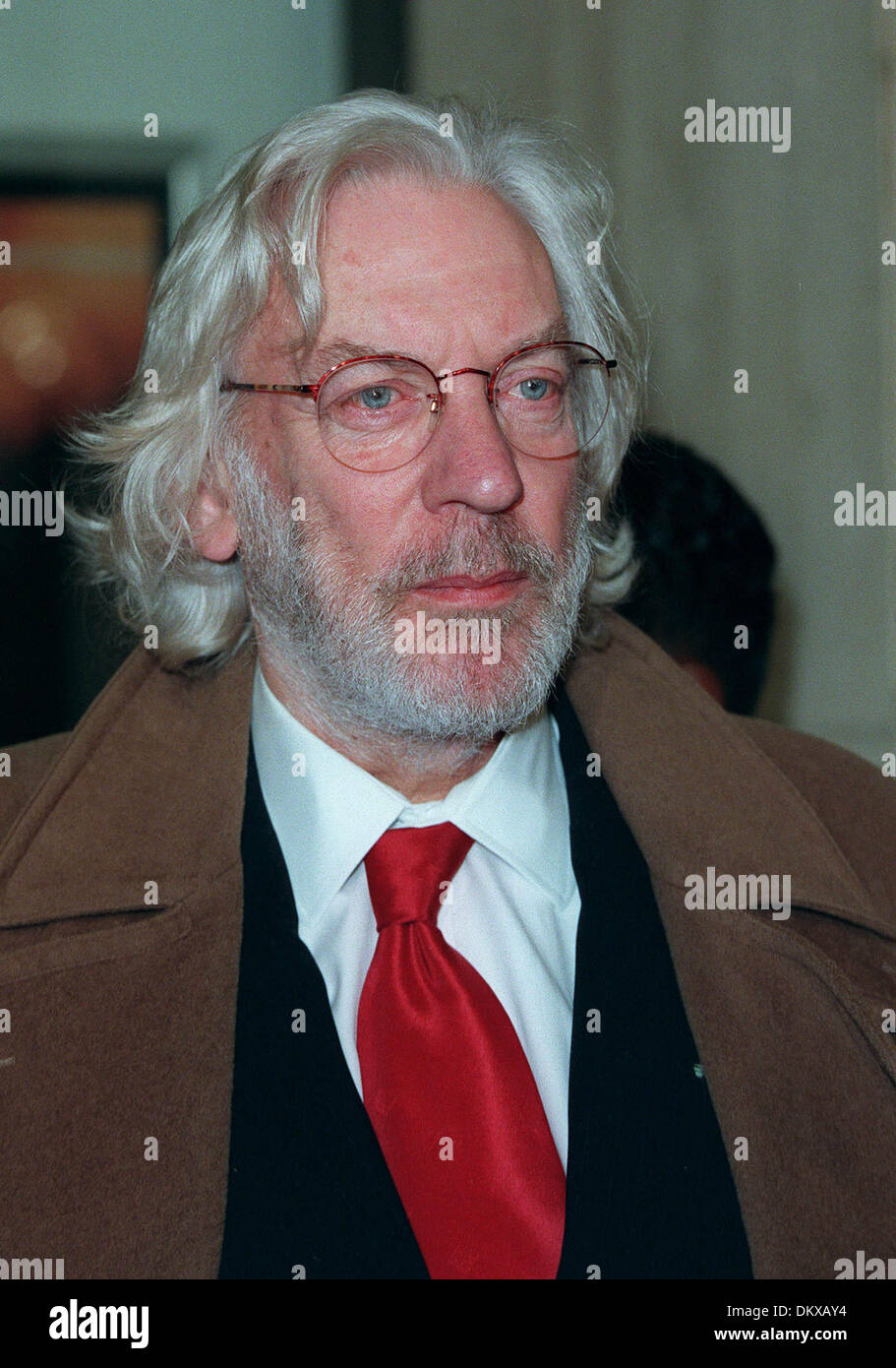 Donald sutherland actor hi-res stock photography and images - Alamy