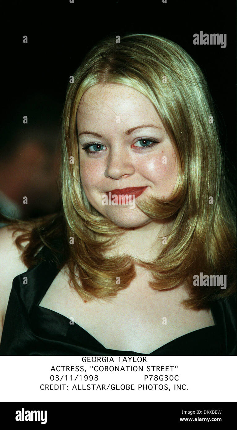 Georgia taylor coronation street hi-res stock photography and images ...