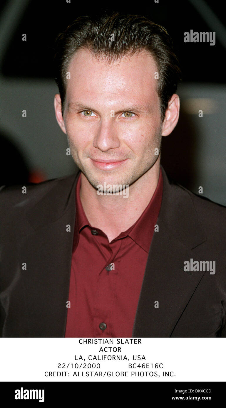 Christian slater actor hi-res stock photography and images - Alamy