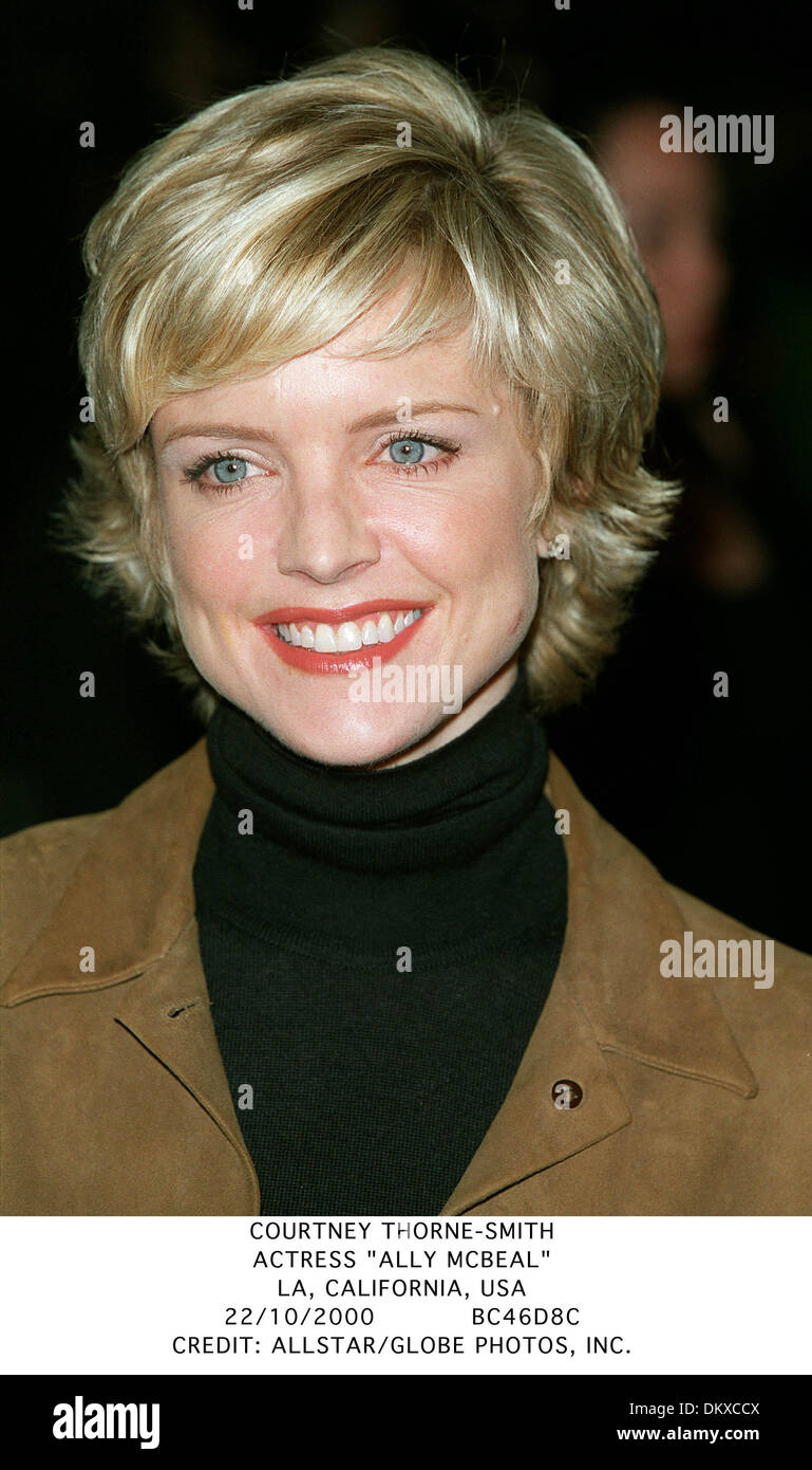 Oct. 22, 2000 - LA, CALIFORNIA, USA - COURTNEY THORNE-SMITH.ACTRESS ...