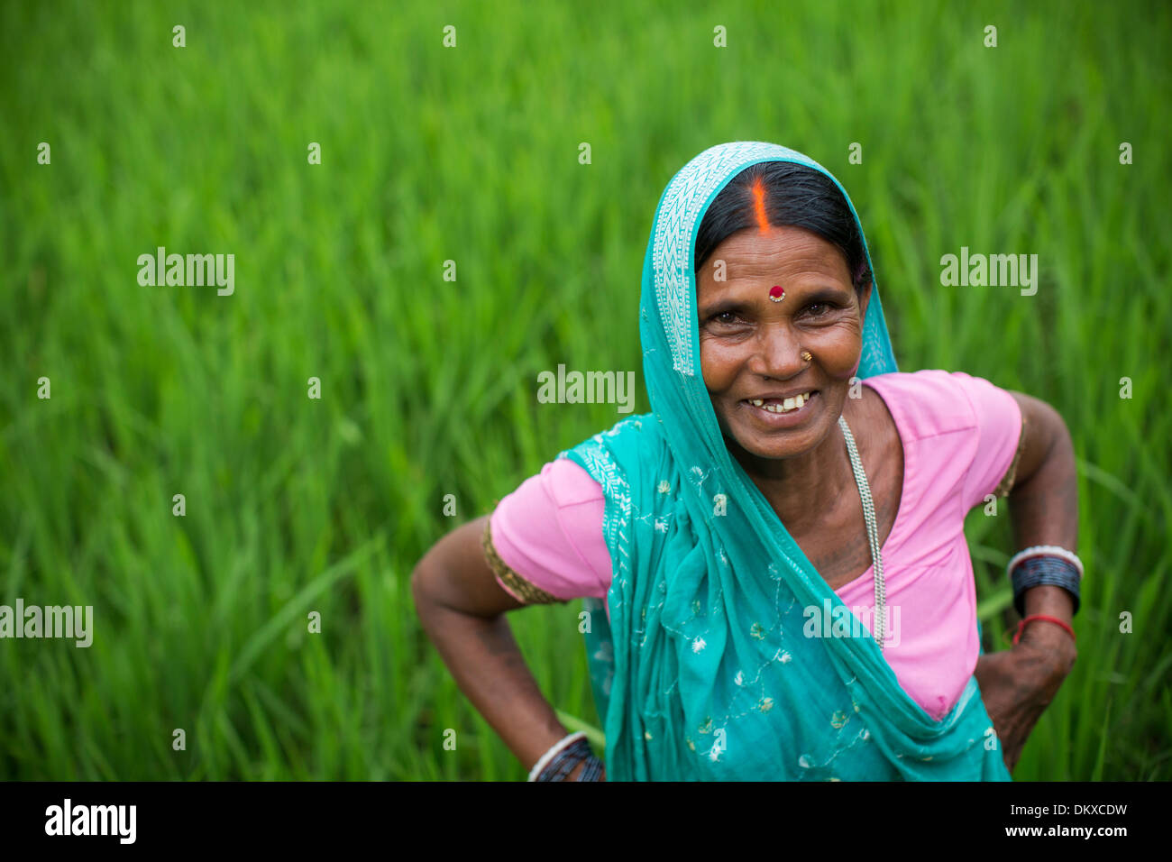 Indian village woman hi-res stock photography and images - Alamy