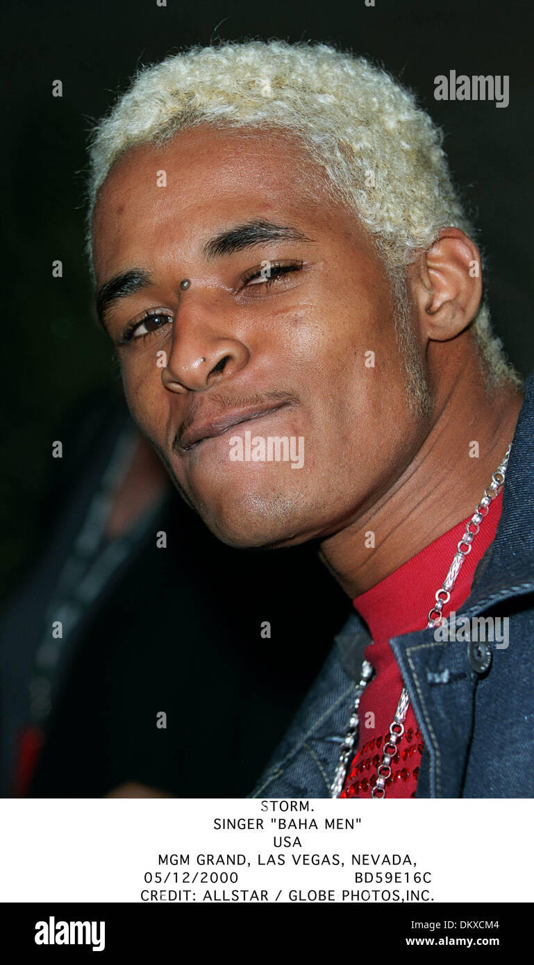 Dec. 5, 2000 - MGM GRAND, LAS VEGAS, NEVADA - STORM..SINGER ''BAHA MEN ...