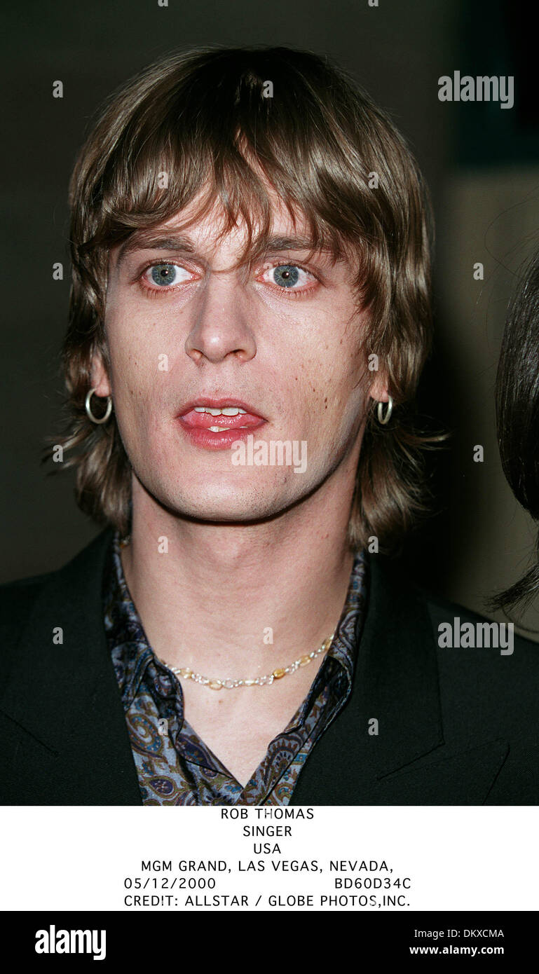 Dec. 5, 2000 - MGM GRAND, LAS VEGAS, NEVADA - ROB THOMAS.SINGER.USA.MGM ...