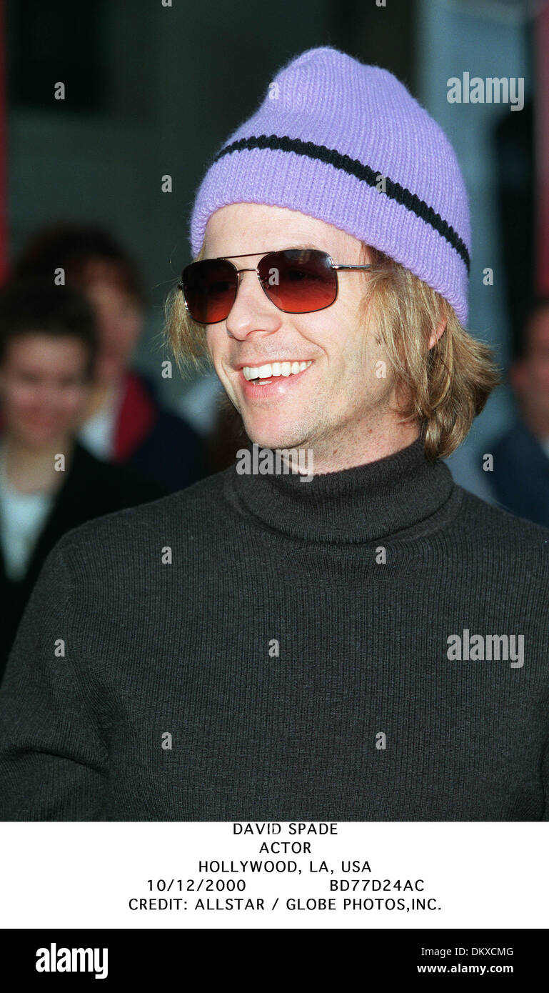 David spade actor hi-res stock photography and images - Alamy