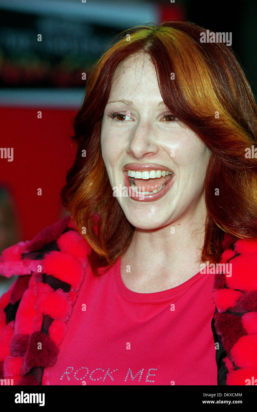 TIFFANY.SINGER.HOLLYWOOD, LA, USA.10/12/2000.BD78B19C Stock Photo - Alamy