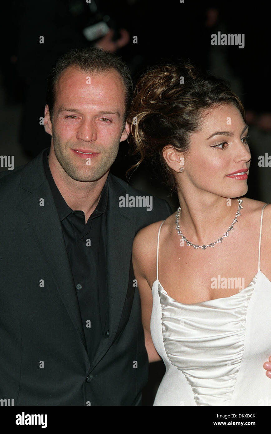 JASON STATHAM & KELLY BROOK.ACTOR & MODEL.A.MORTENS, BEVERLY HILLS, LA ...