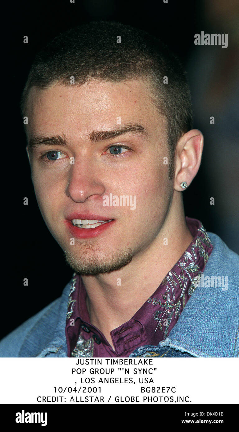 Justin timberlake 2001 hi-res stock photography and images - Alamy