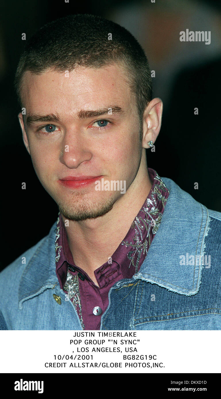 Justin timberlake 2001 hi-res stock photography and images - Alamy