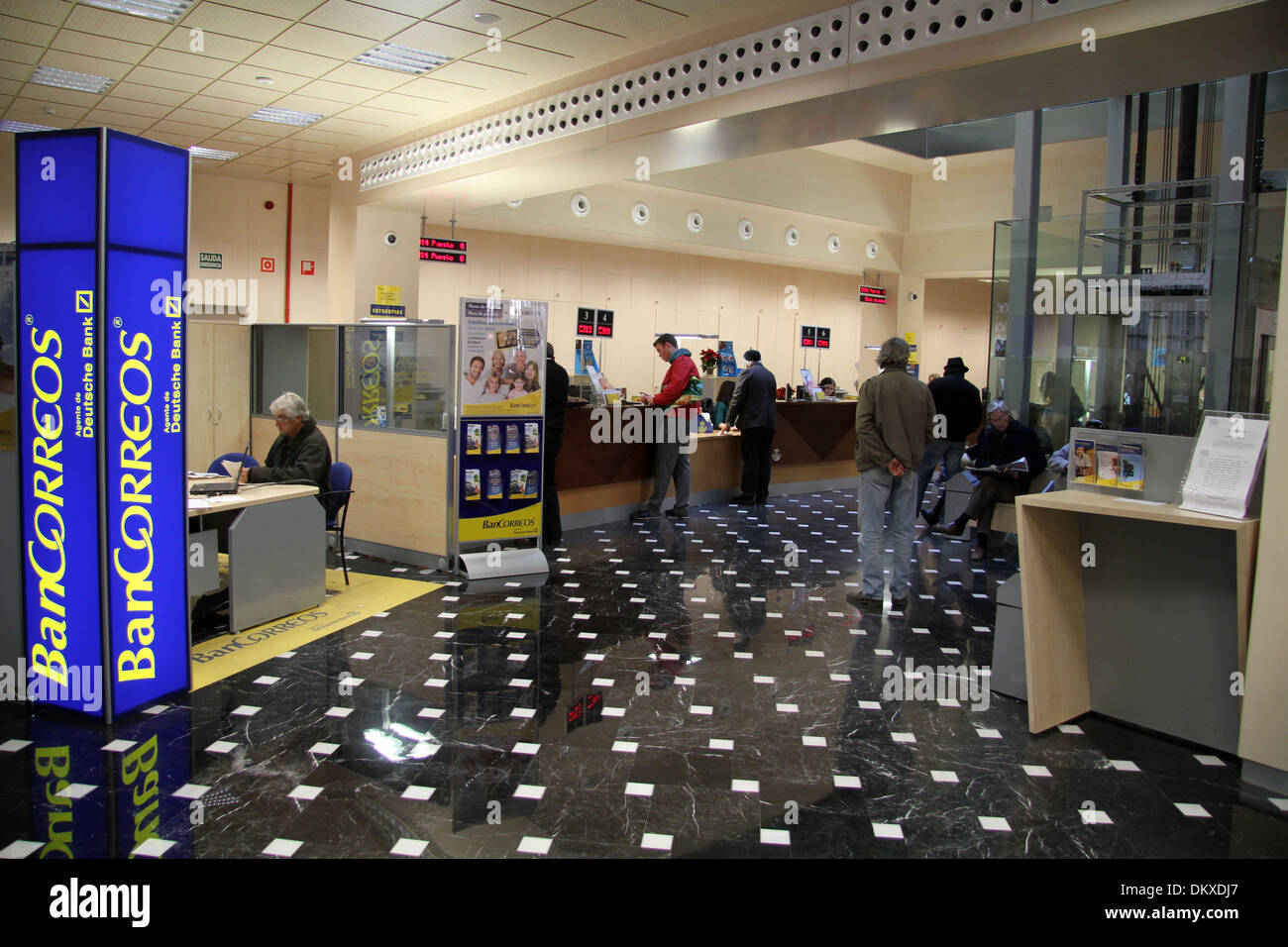 Alicante Main Post Office Spain Stock Photo - Alamy