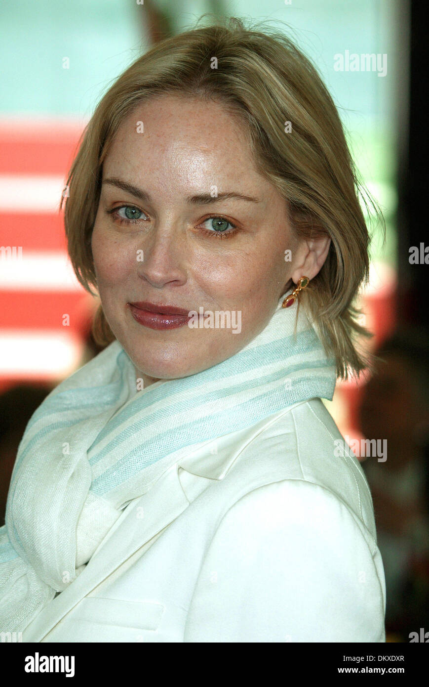 SHARON STONE.ACTRESS.TAN BEACH, LA, USA.MANHATTAN CLUB, MANHAT.05/05 ...