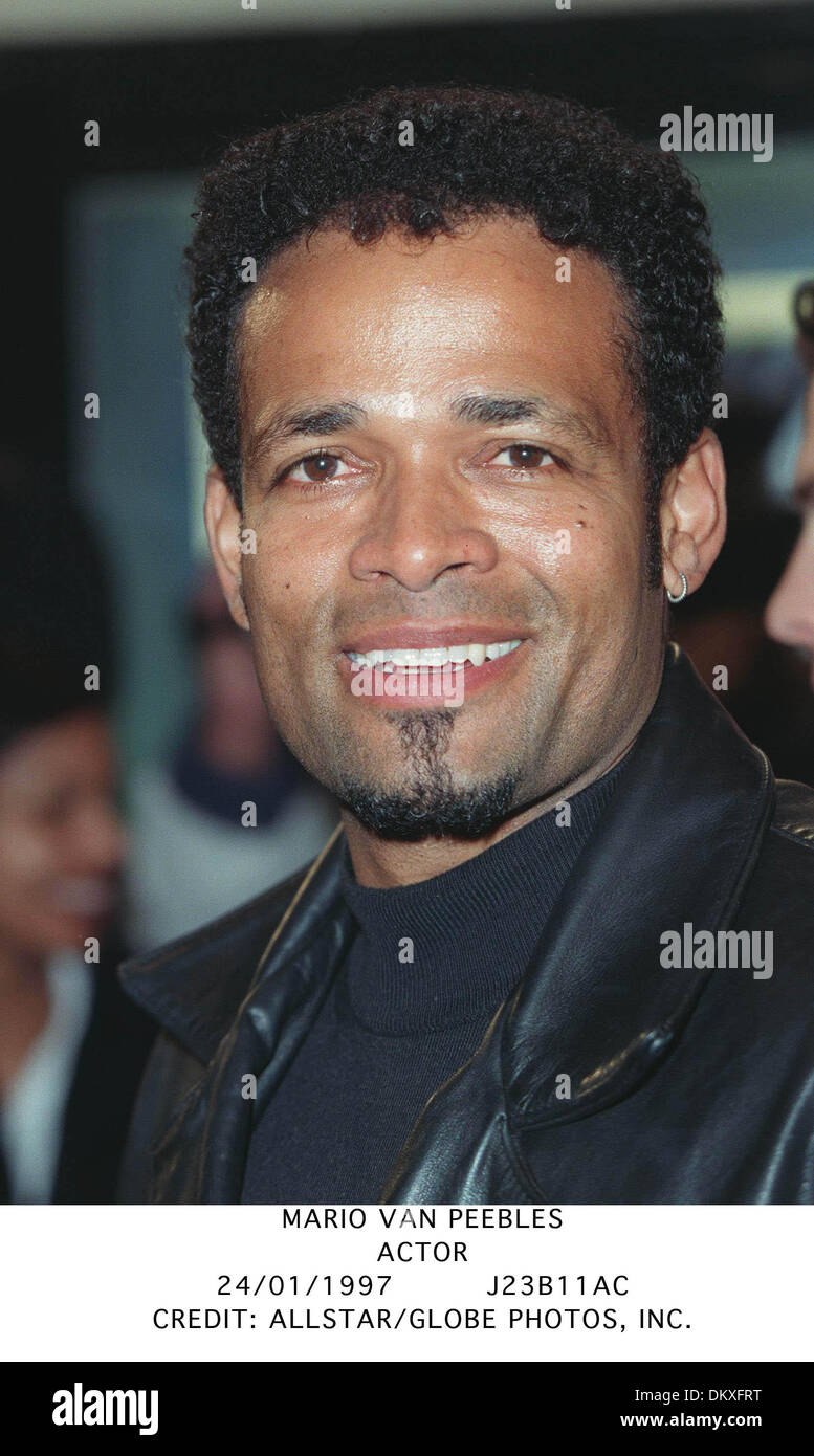 MARIO VAN PEEBLES.ACTOR.24/01/1997.J23B11AC Stock Photo - Alamy