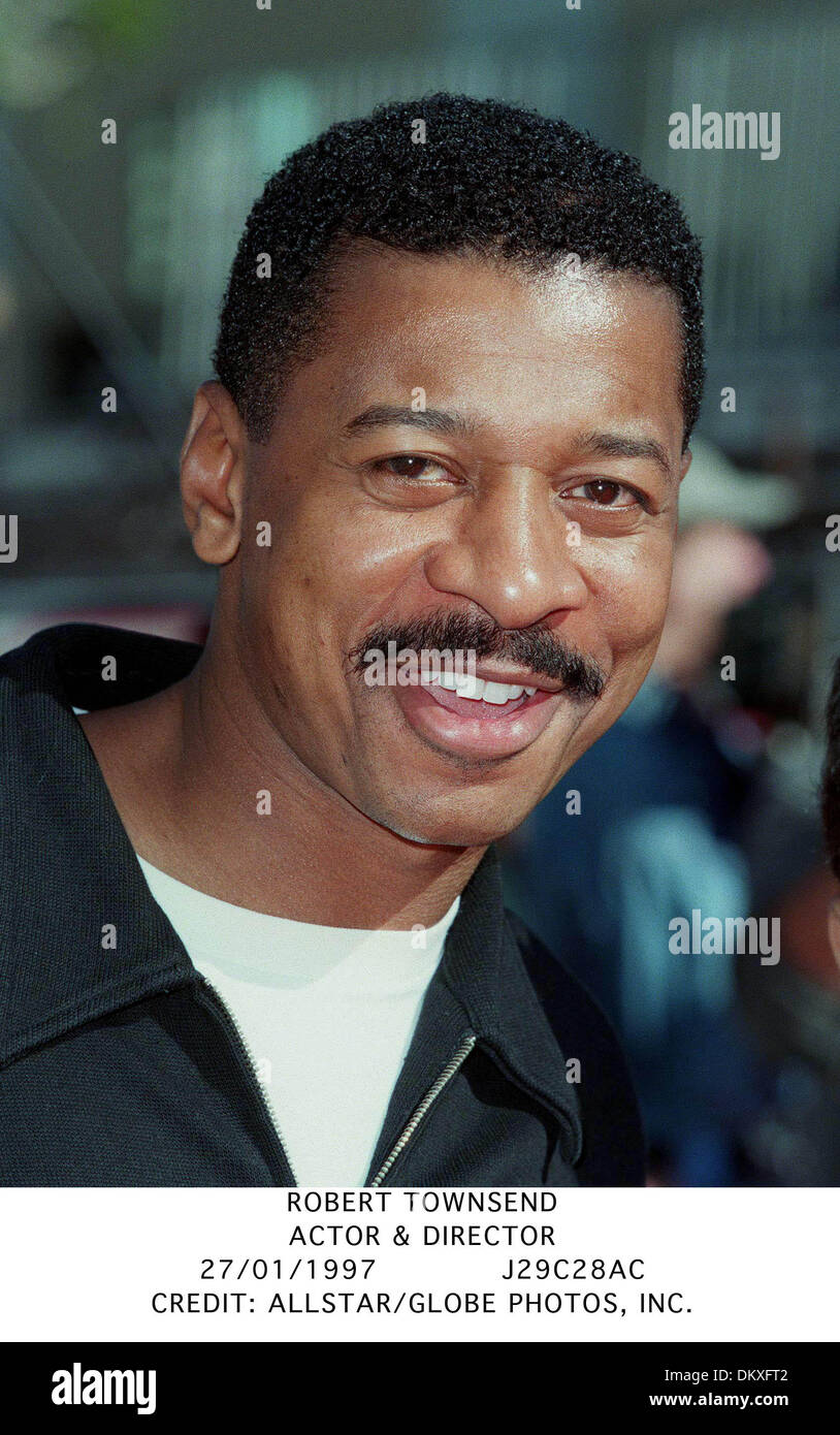 ROBERT TOWNSEND.ACTOR & DIRECTOR.27/01/1997.J29C28AC Stock Photo - Alamy