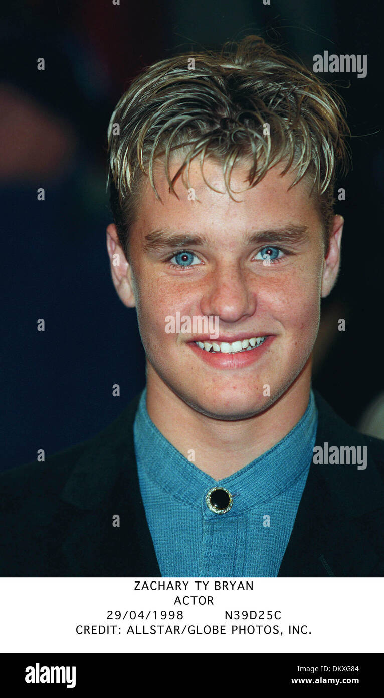 ZACHARY TY BRYAN.ACTOR.29/04/1998.N39D25C Stock Photo - Alamy