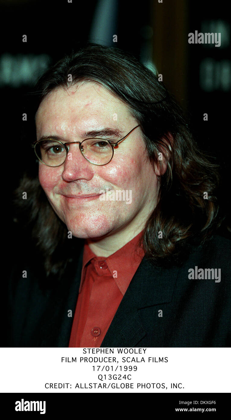 STEPHEN WOOLEY.FILM PRODUCER, SCALA FILMS.17/01/1999.Q13G24C Stock ...
