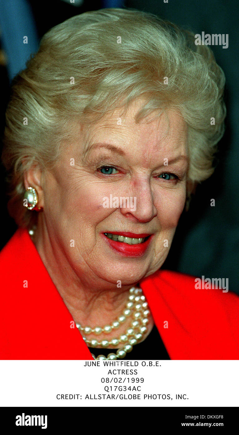 Actress june whitfield hi-res stock photography and images - Alamy