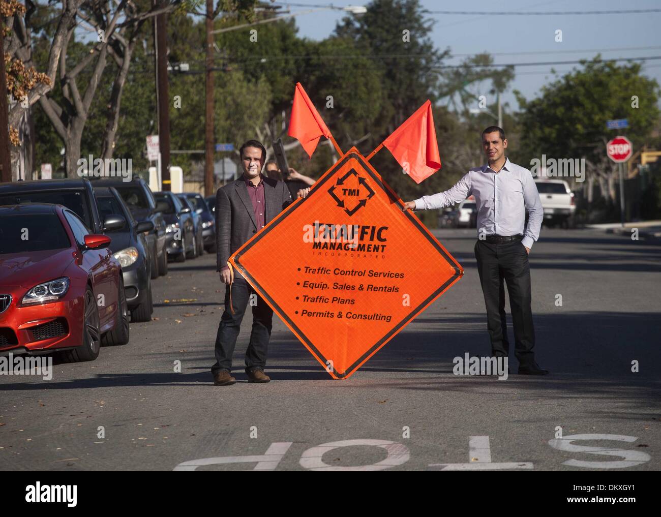 Los Angeles, California, USA. 4th Dec, 2013. Brothers Chris. left, and ...