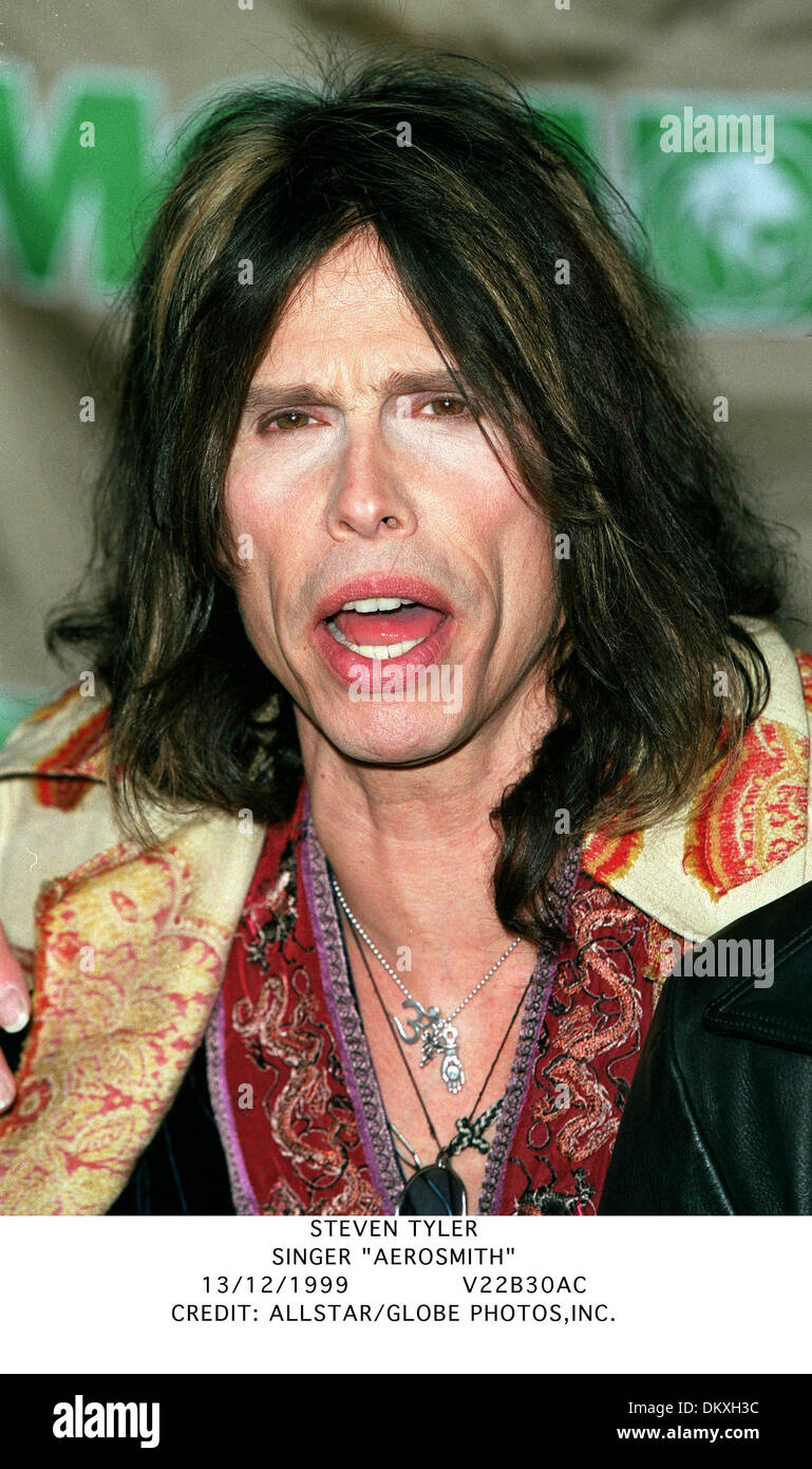 STEVEN TYLER.SINGER ''AEROSMITH''.13/12/1999.V22B30AC Stock Photo - Alamy
