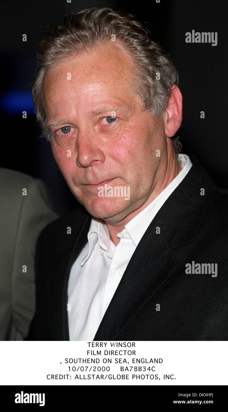 July 10, 2000 - SOUTHEND ON SEA, ENGLAND - TERRY WINSOR.FILM DIRECTOR ...