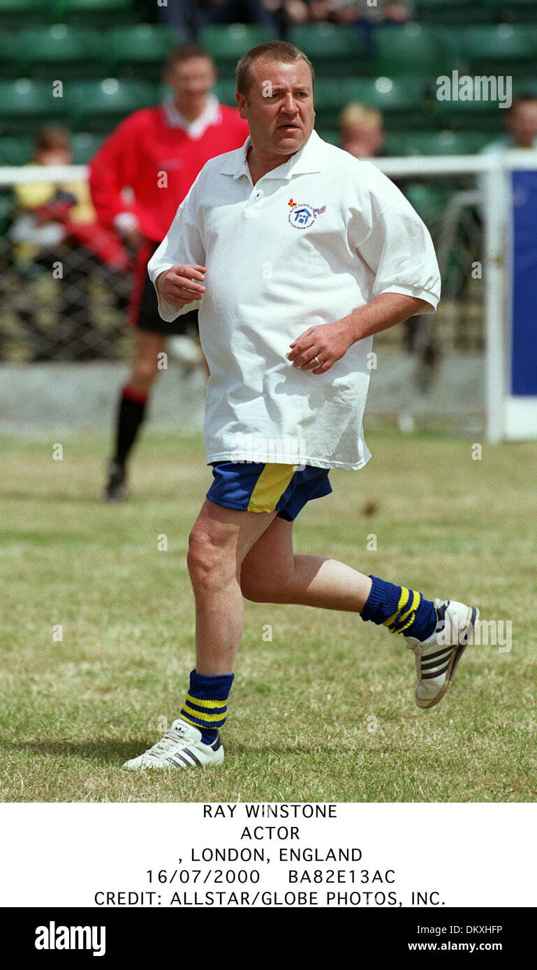 July 16, 2000 - LONDON, ENGLAND - RAY WINSTONE.ACTOR., LONDON, ENGLAND ...