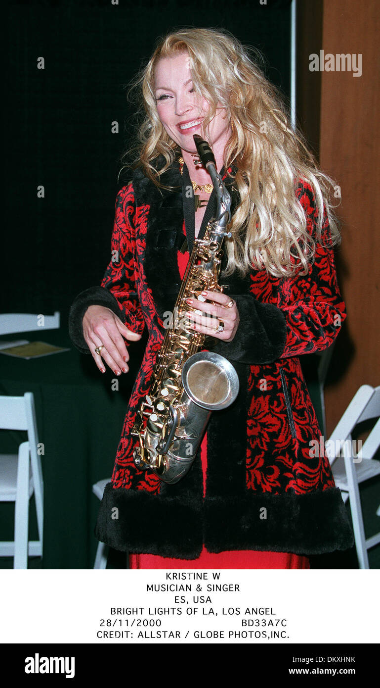 Nov. 28, 2000 - BRIGHT LIGHTS OF LA, LOS ANGEL - KRISTINE W.MUSICIAN ...