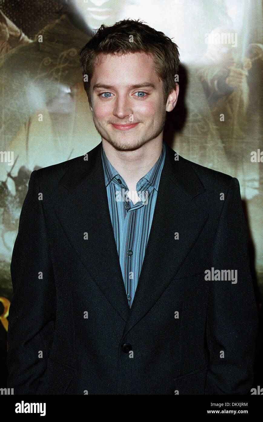 ELIJAH WOOD.ACTOR LA,USA.16/12/2001.BN94B19 Stock Photo - Alamy