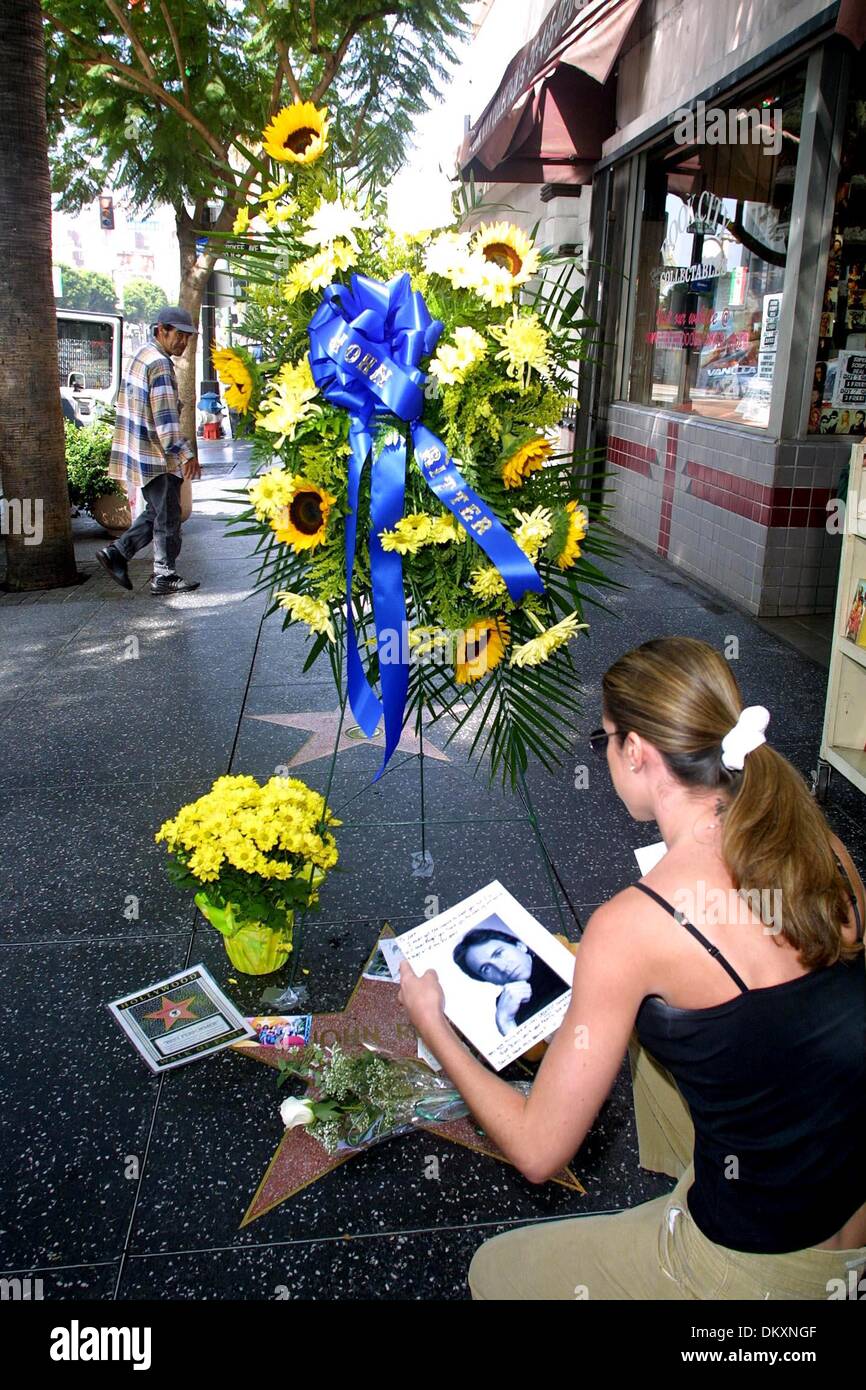Jan. 1, 1980 - Hollywood, CA, USA - K32572KI- .FLOWERS ON JOHN RITTER'S ...
