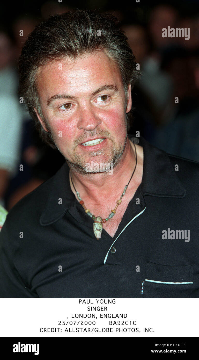 Paul young singer hi-res stock photography and images - Alamy