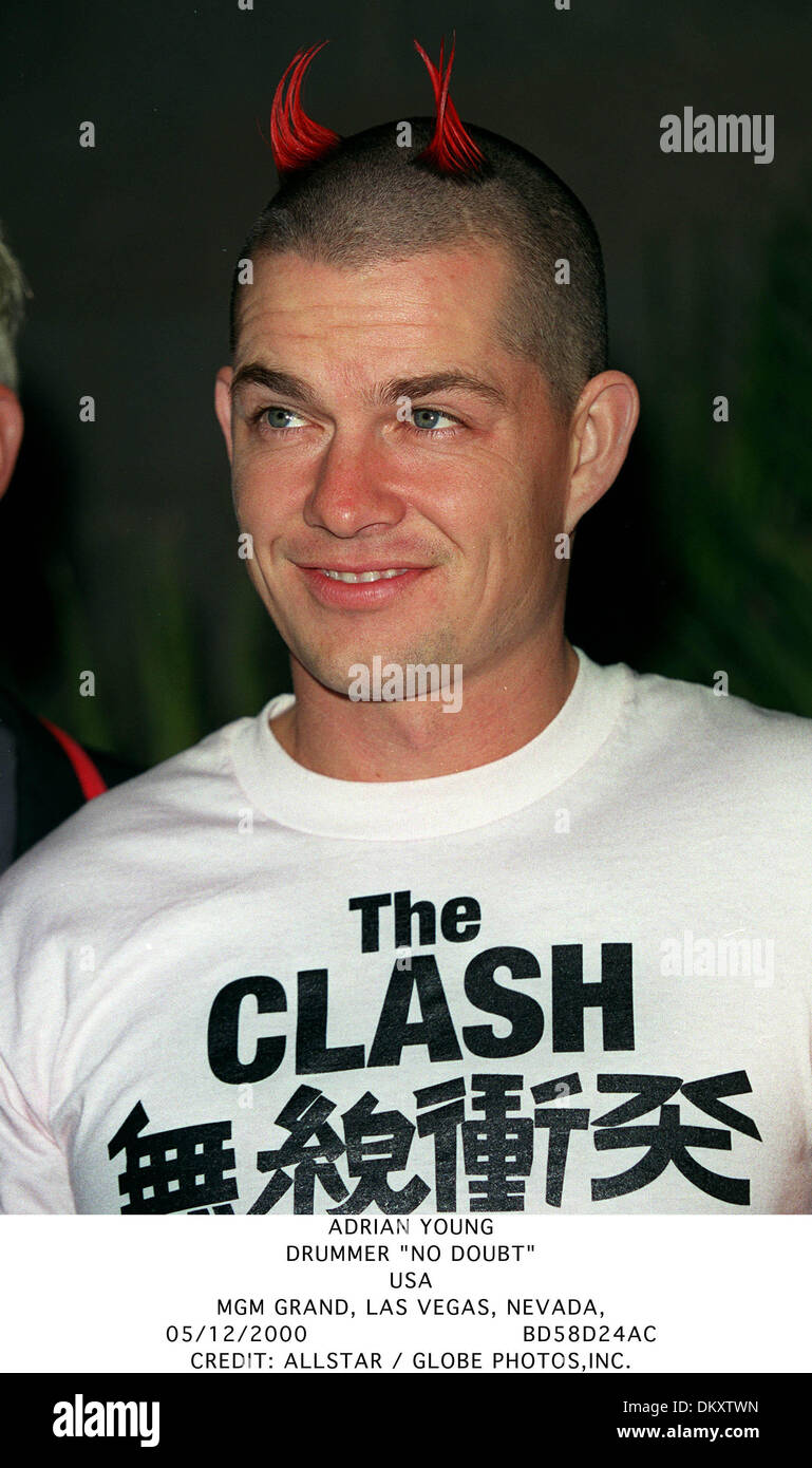 Dec. 5, 2000 - MGM GRAND, LAS VEGAS, NEVADA - ADRIAN YOUNG.DRUMMER ''NO ...