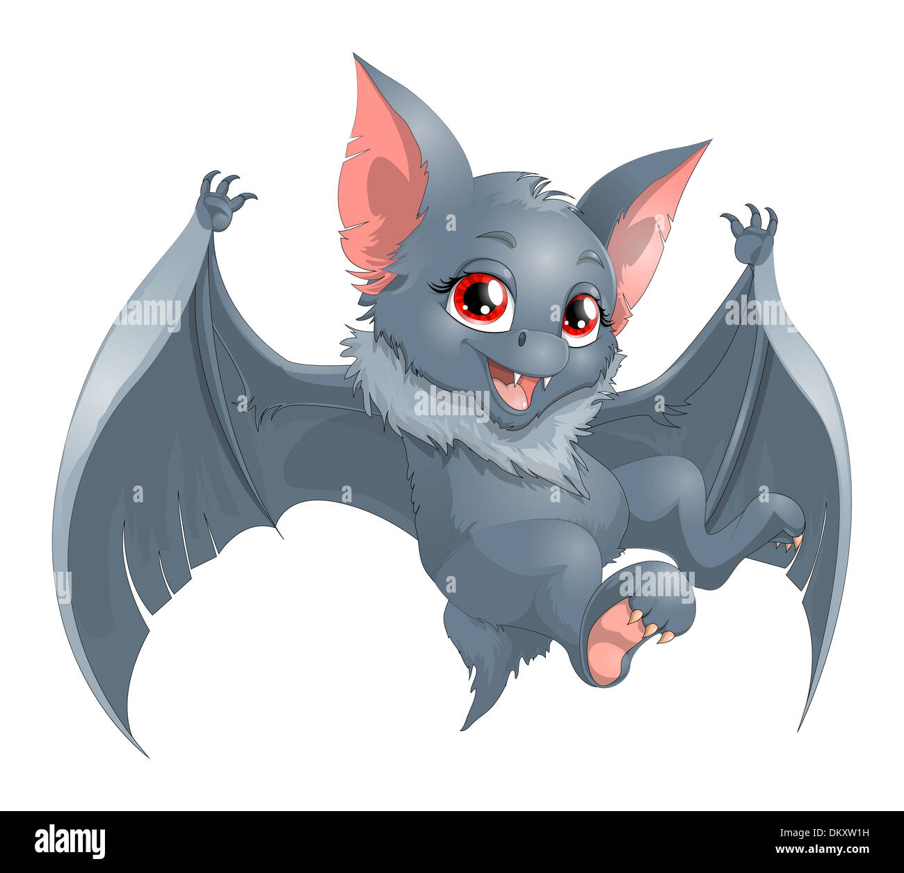 Cartoon vampire bat hi-res stock photography and images - Alamy