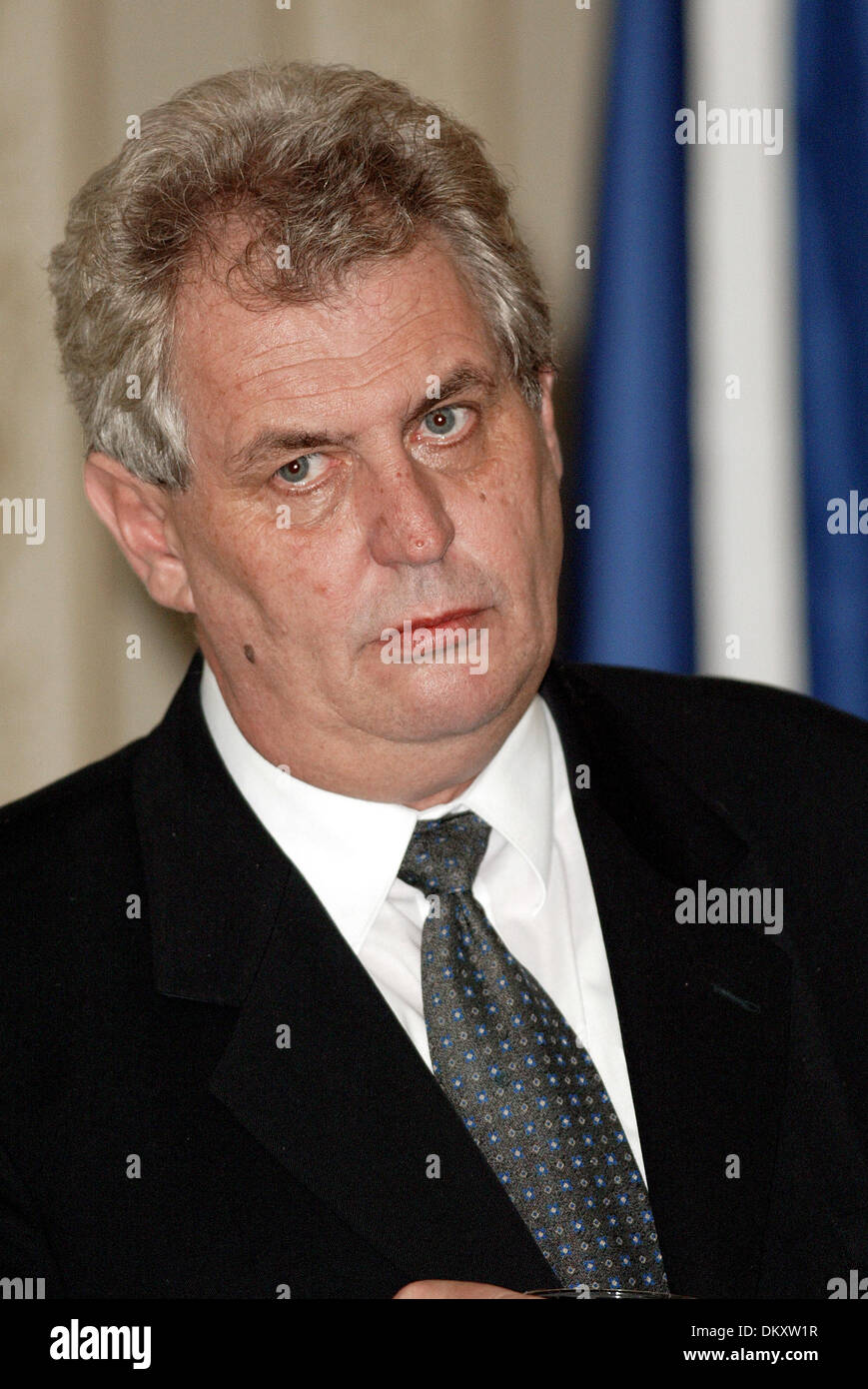 Milos zeman 2002 hi-res stock photography and images - Alamy