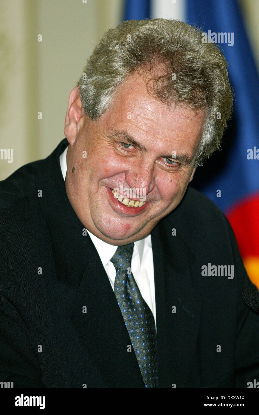 Milos zeman 2002 hi-res stock photography and images - Alamy