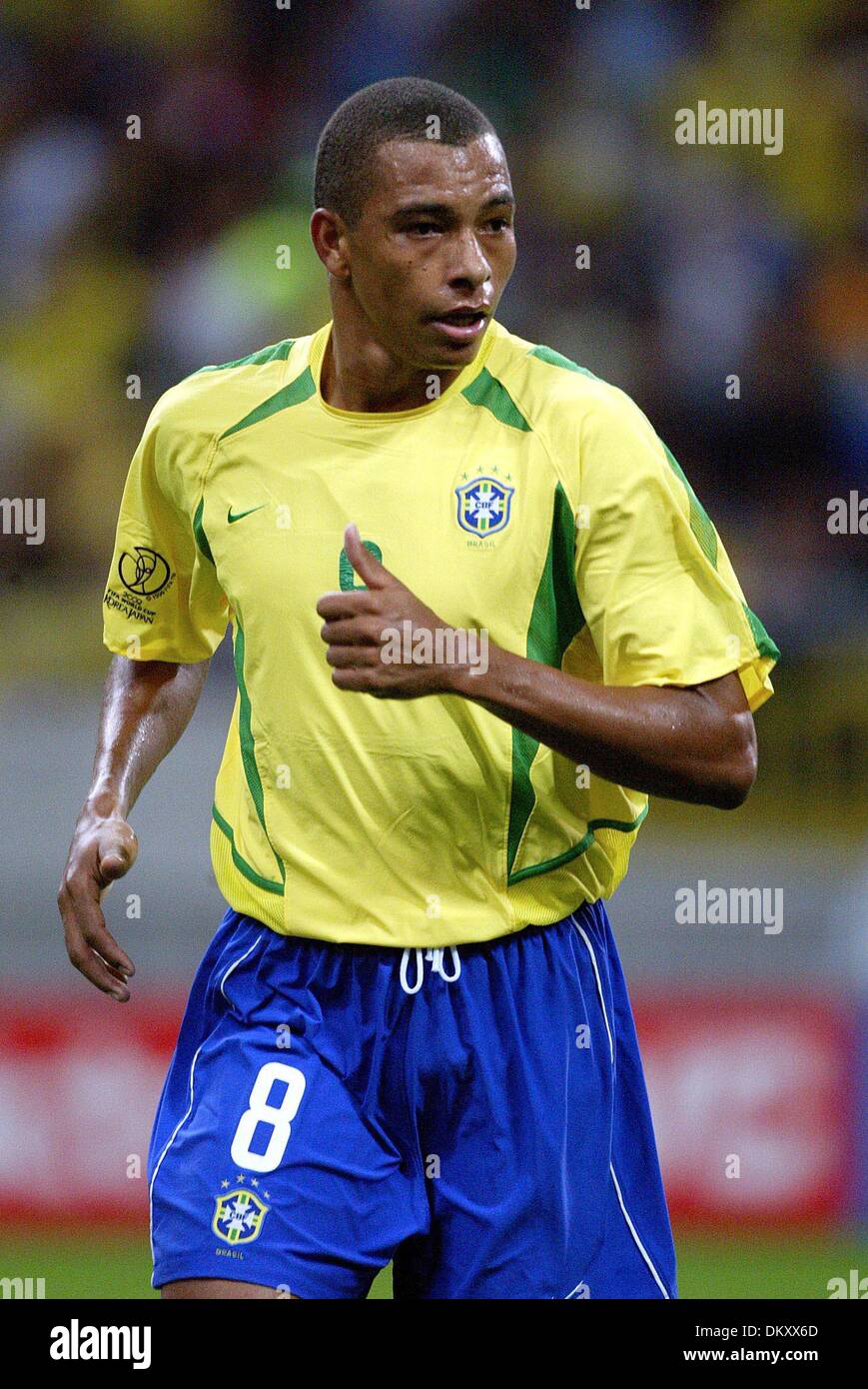 Apr. 19, 1942 - BRAZIL V TURKEY - GILBERTO SILVA.BRAZIL.SAITAMA STADIUM ... Apr. 19, 1942 - BRAZIL V TURKEY - GILBERTO SILVA.BRAZIL.SAITAMA STADIUM ...