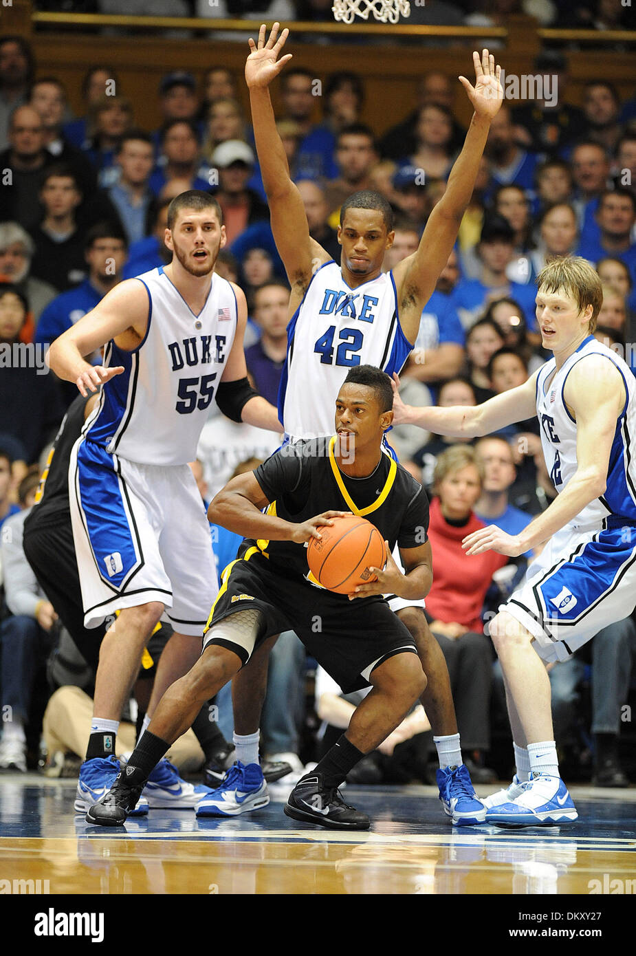 Dec 29, 2009 - Durham, North Carolina; USA - Duke Blue Devils (55 ...