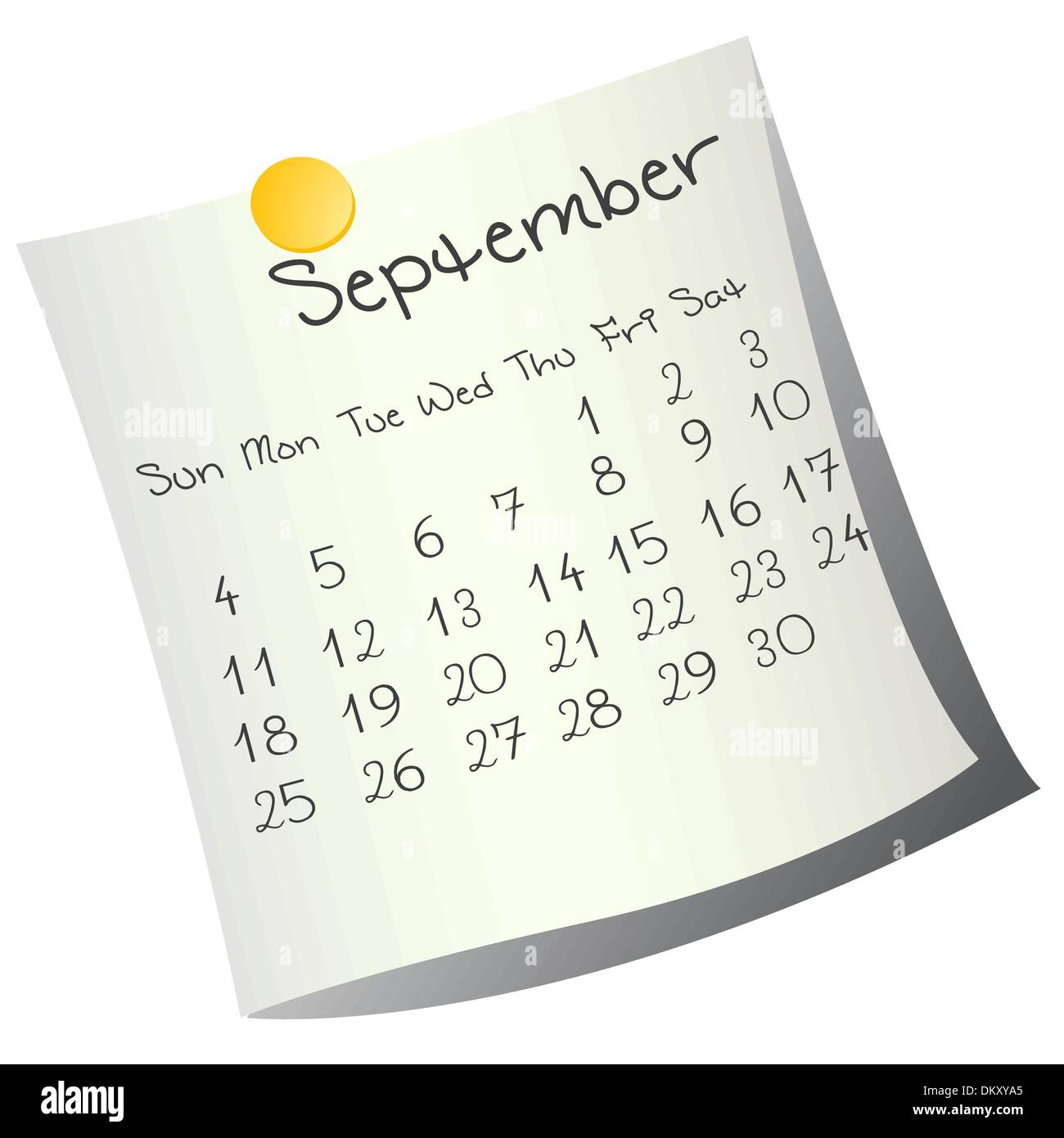 Annual september Stock Vector Images - Alamy