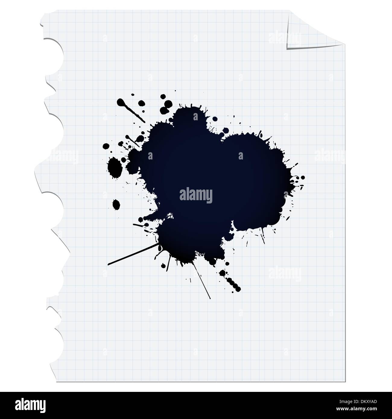 Accident black spot Stock Vector Images - Alamy