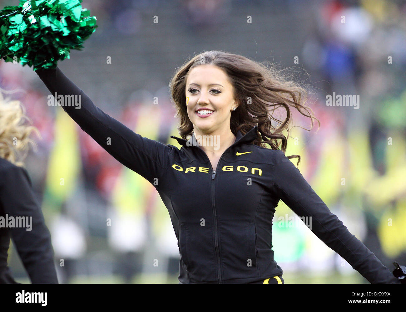 Oregon ducks cheerleader hi-res stock photography and images - Alamy