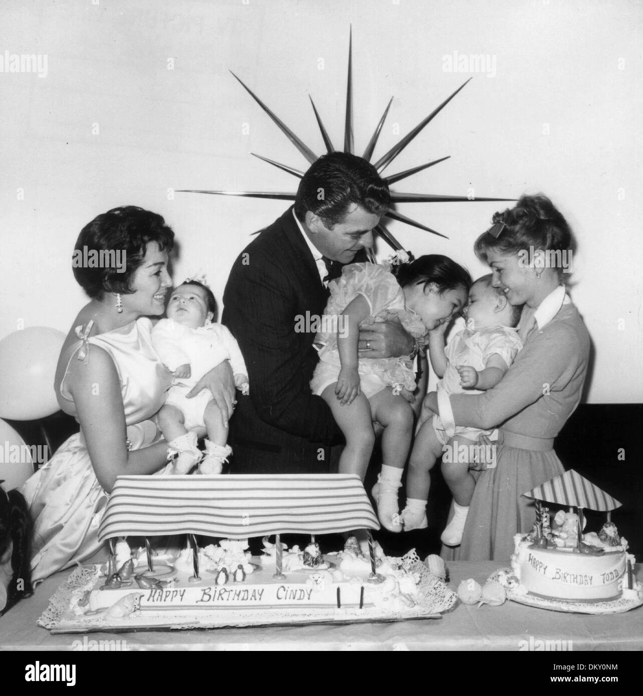 Rory Calhoun And Lita Baron