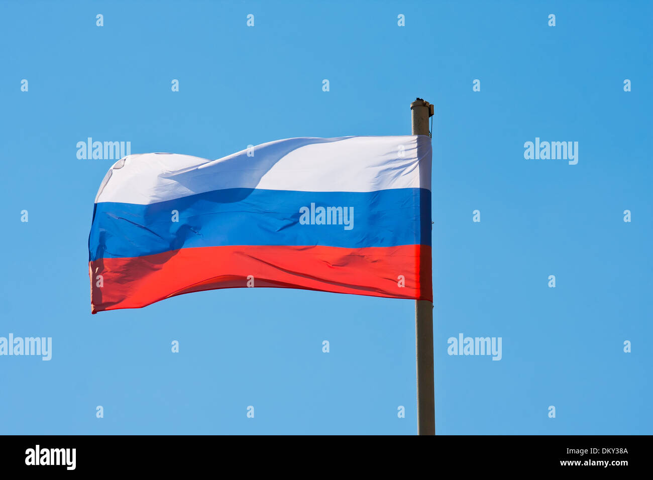 Flag of Russia Stock Photo - Alamy