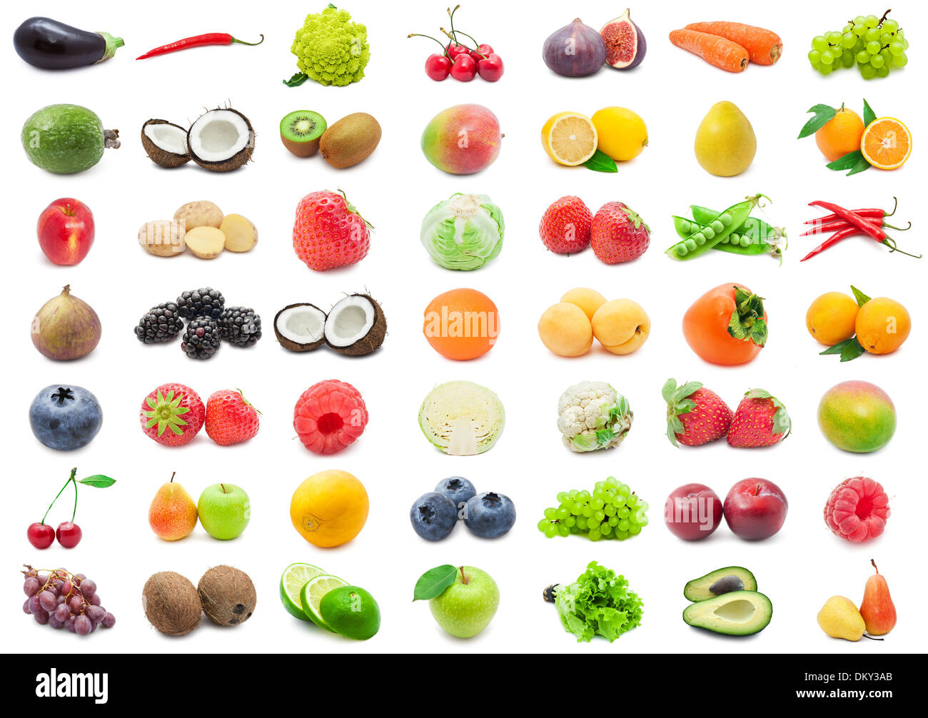 Fruits and Vegetables Stock Photo - Alamy