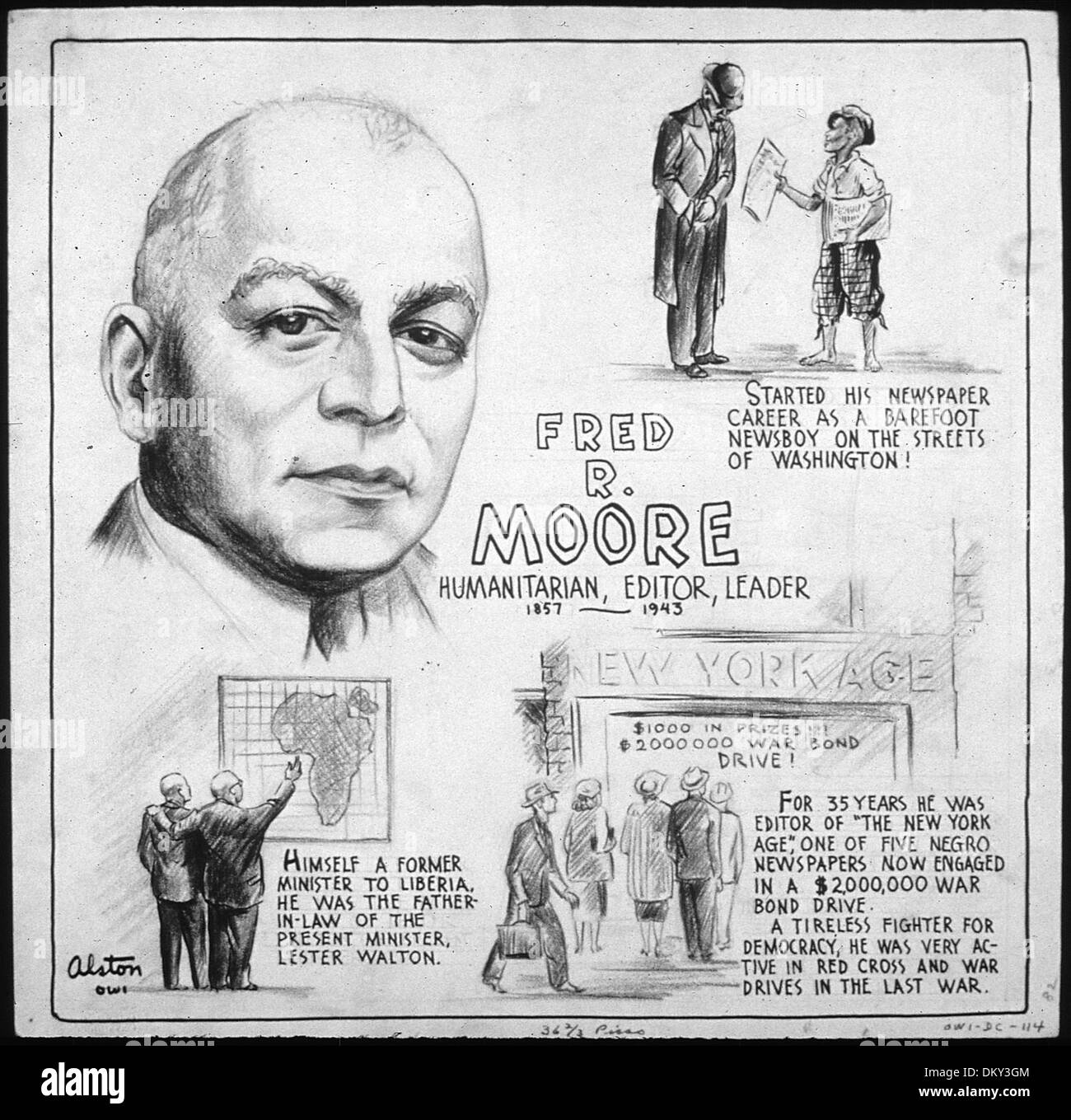 Fred moore Black and White Stock Photos & Images - Alamy