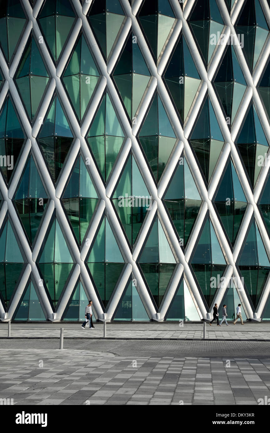 Facade luxury hotel Meydan Hotel, Dubai, UAE Stock Photo - Alamy
