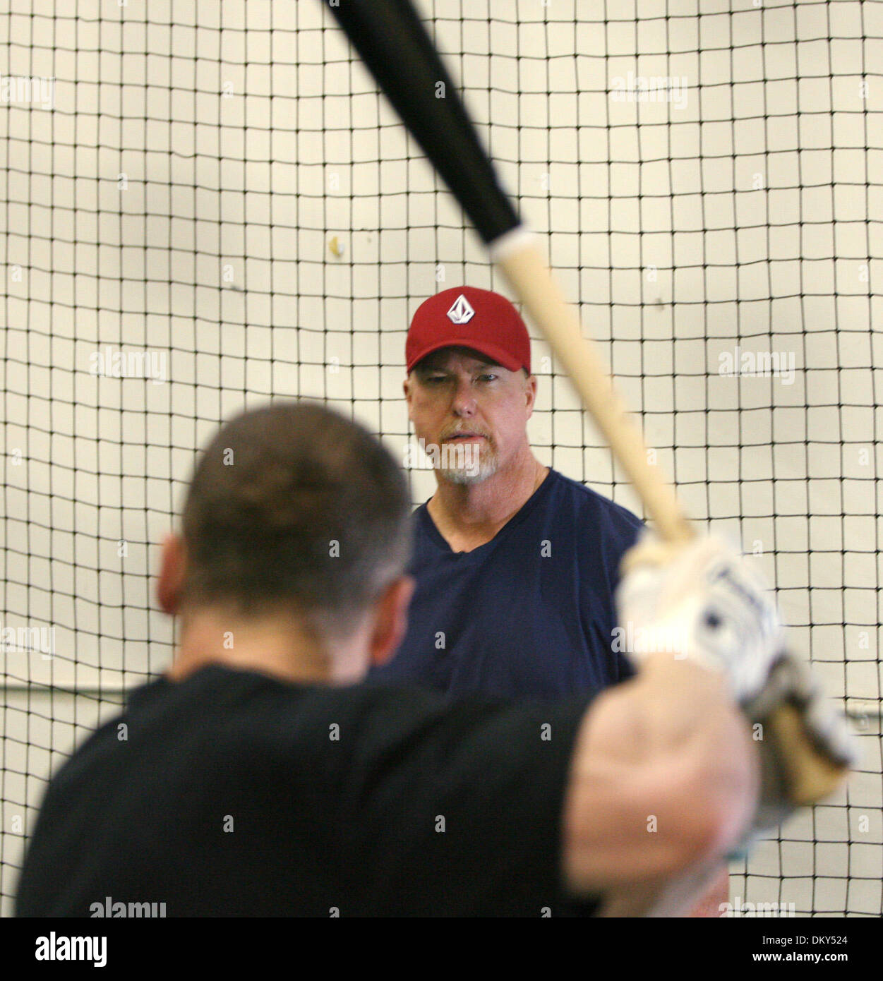 Jan 13, 2010 - Huntington Beach, California, USA - Cardinals hitting ...