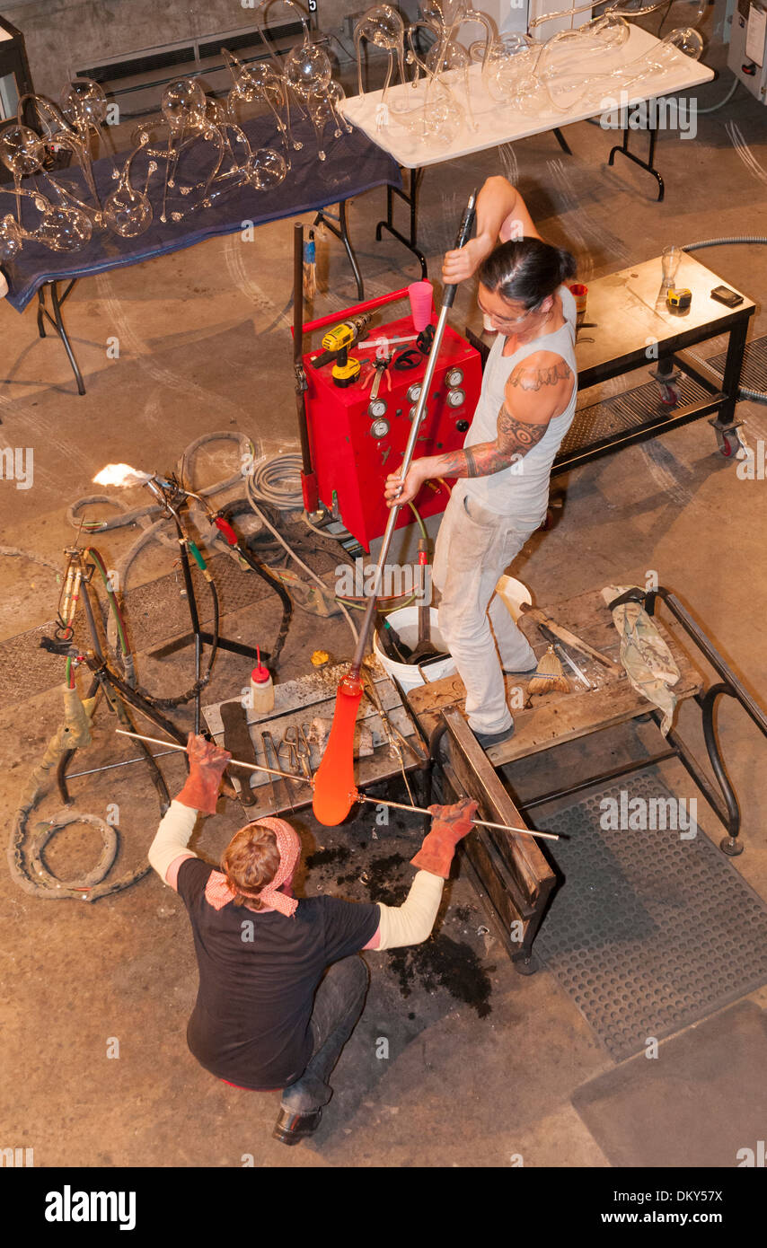 Washington, Tacoma, Museum of Glass, Hot Shop Amphitheater ...