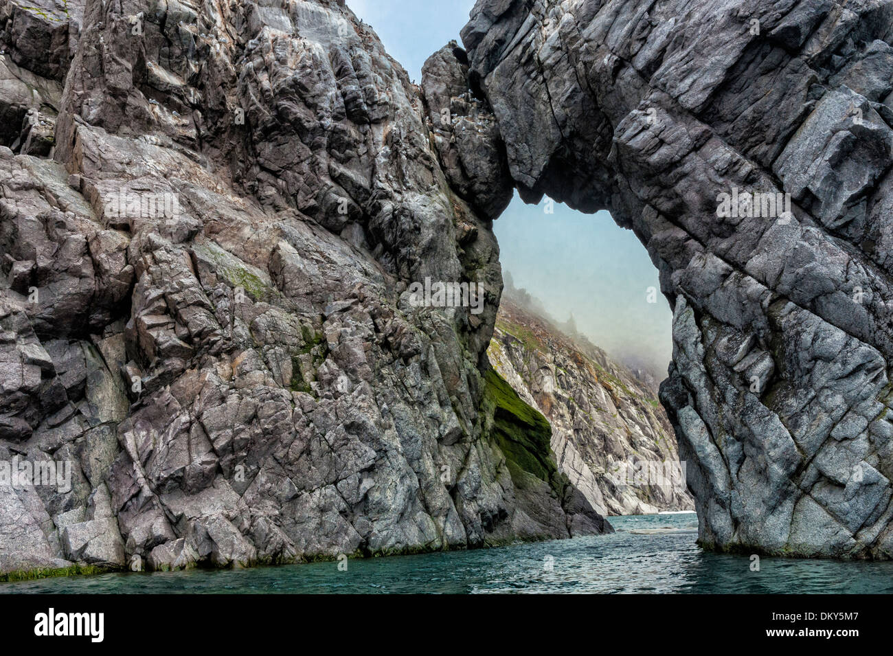 Cliffs at Herald Island, Chuckchi Sea, Russian Far East, Unesco World ...