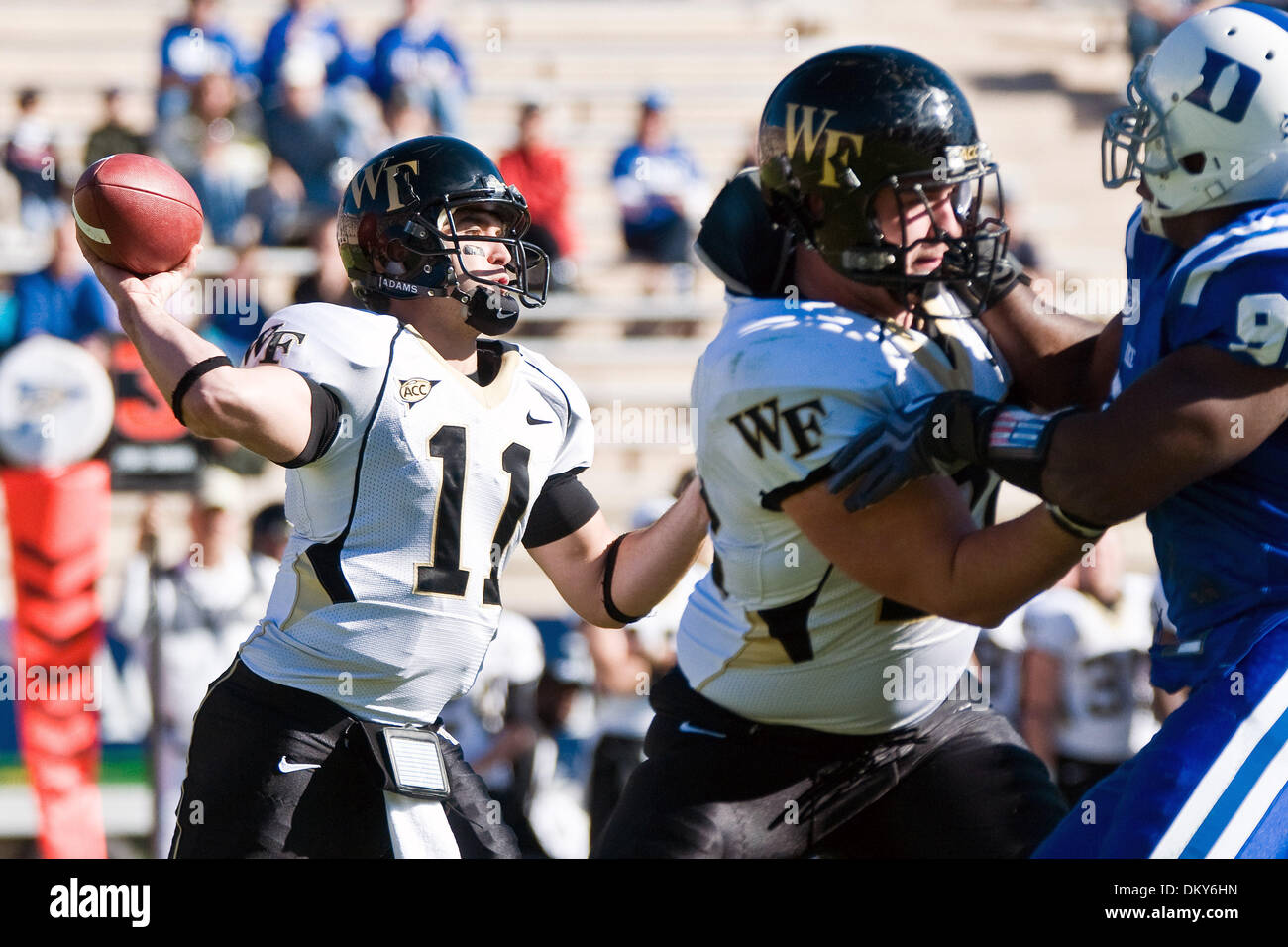 Nov. 28, 2009 - Durham, North Carolina, U.S - 28 November 2009: Wake ...