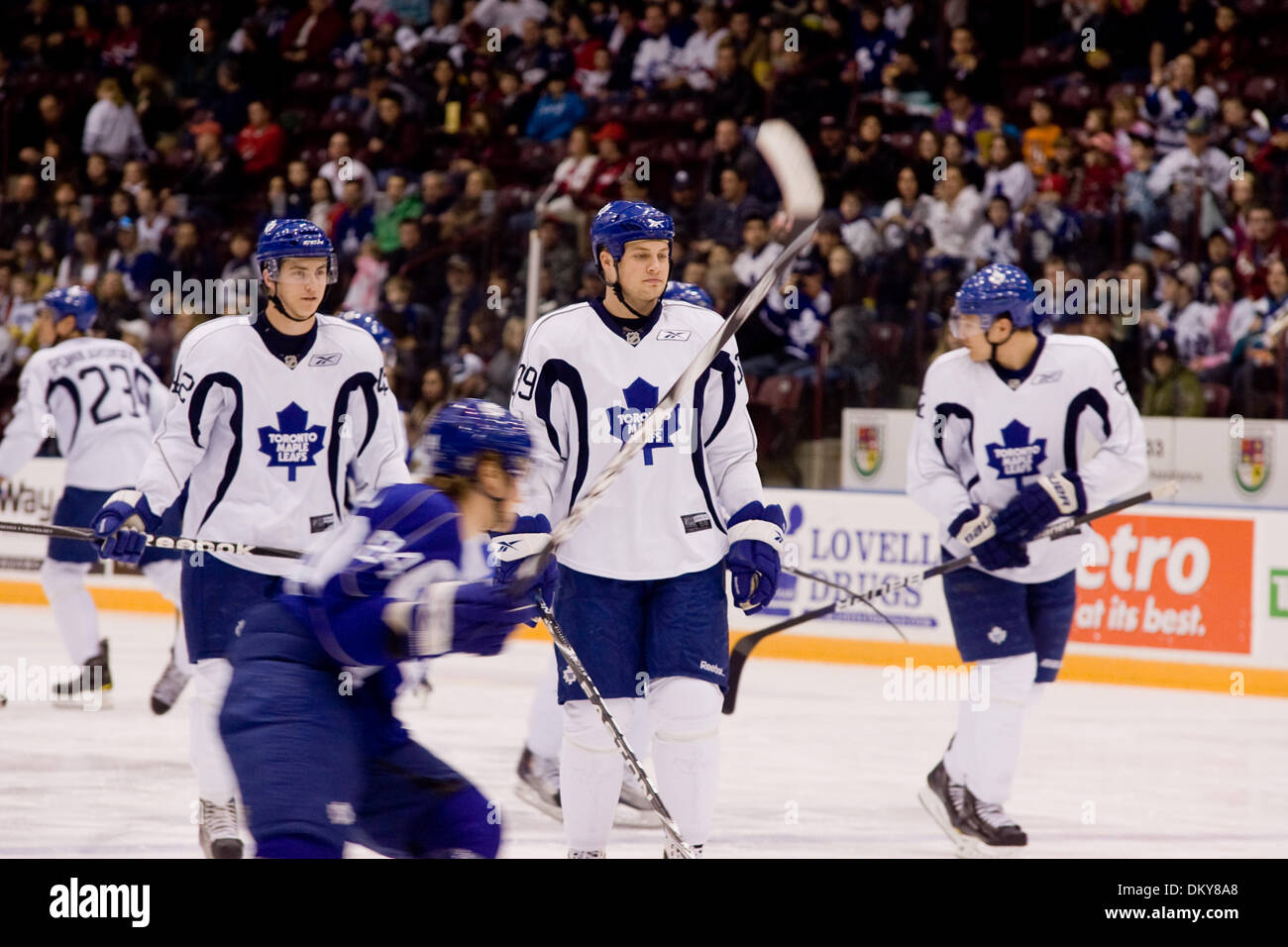 Feb. 28, 2010 - Oshawa, Ontario, Canada - 28 February 2010: Members of ...