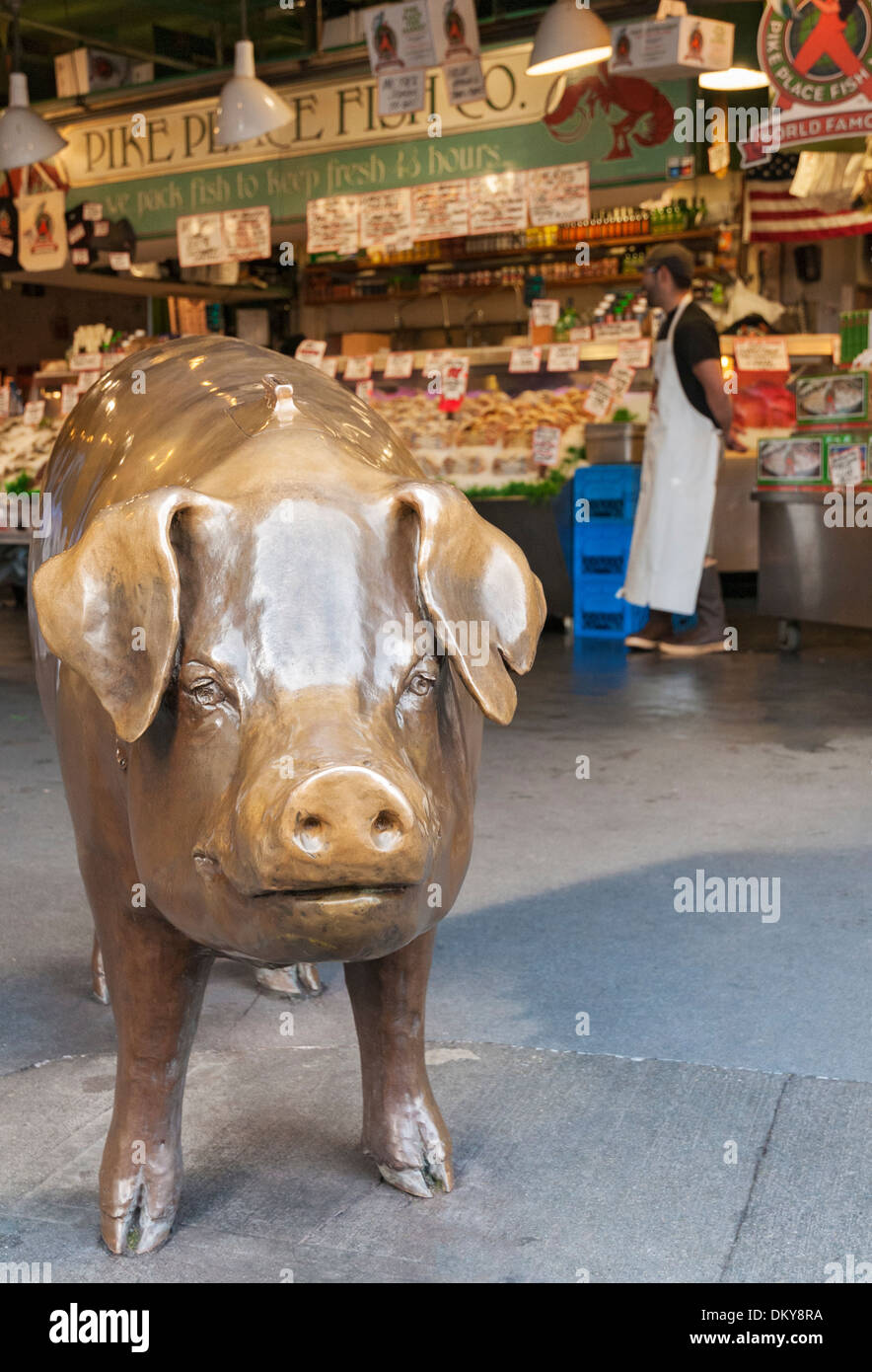 Pig Pike Place Fish Market